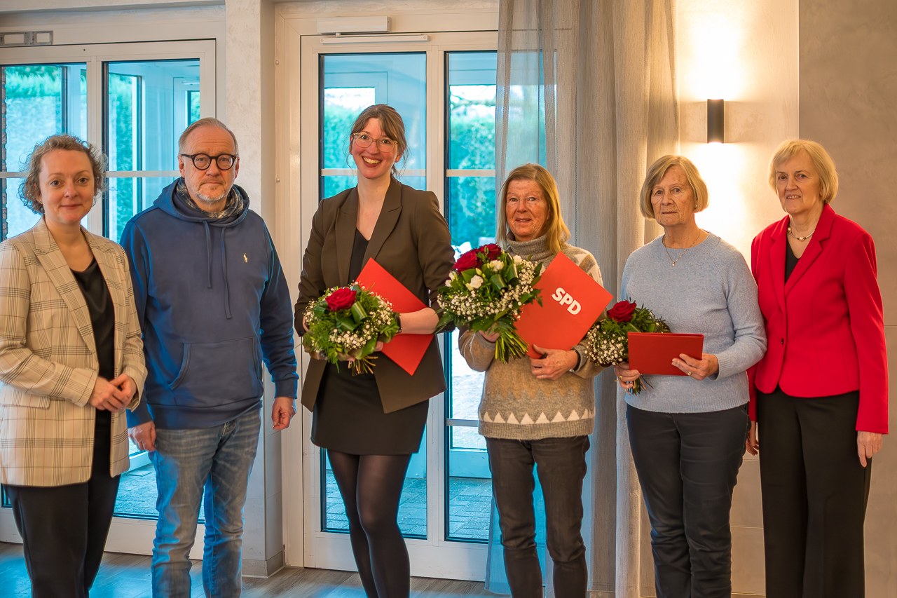 SPD ehrt langjährige Mitglieder › SPD vreden